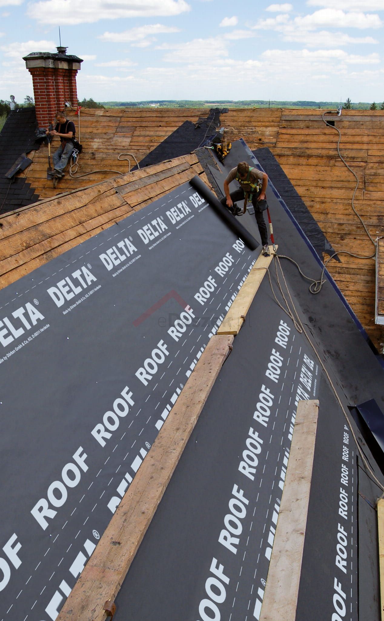 Membrana dachowa Roof Dorken delta eDaszek.pl - systemy rynnowe ...
